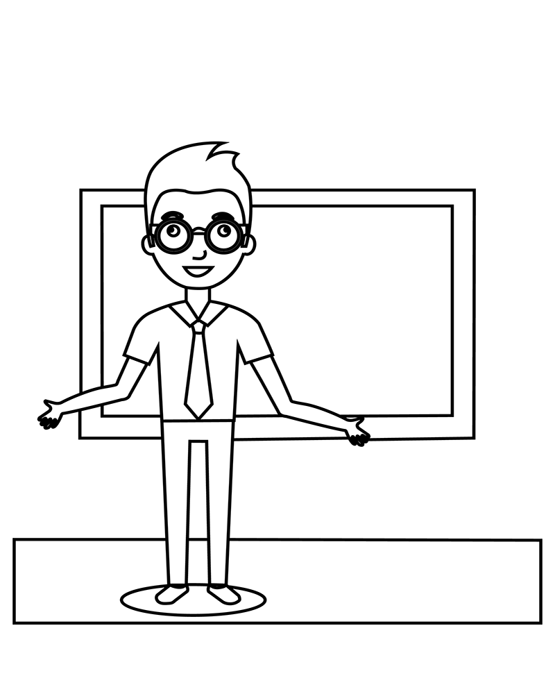 Asian Male Teacher Whiteboard Färbung Seite - Kostenlose druckbare ... Asian Male Teacher Whiteboard Färbung Seite - Kostenlose druckbare ...
