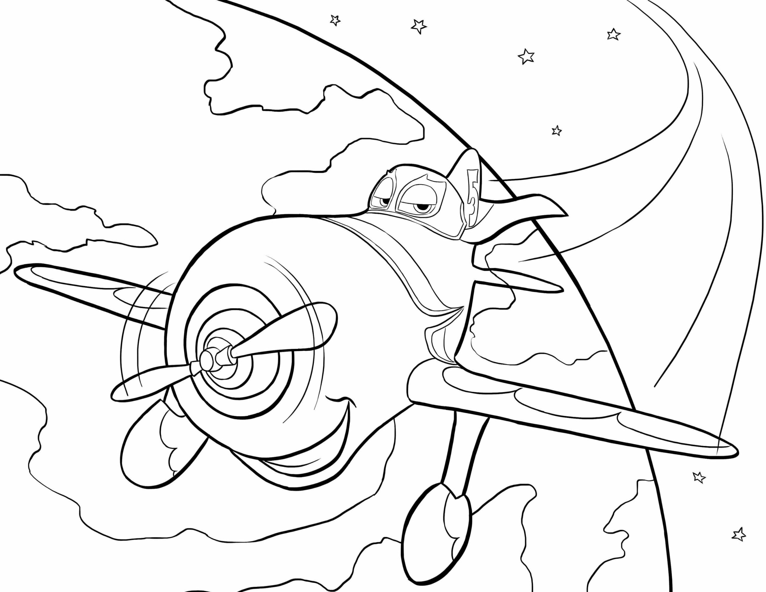 Dibujos de Aviones para colorear e imprimir– ColoringOnly.Com