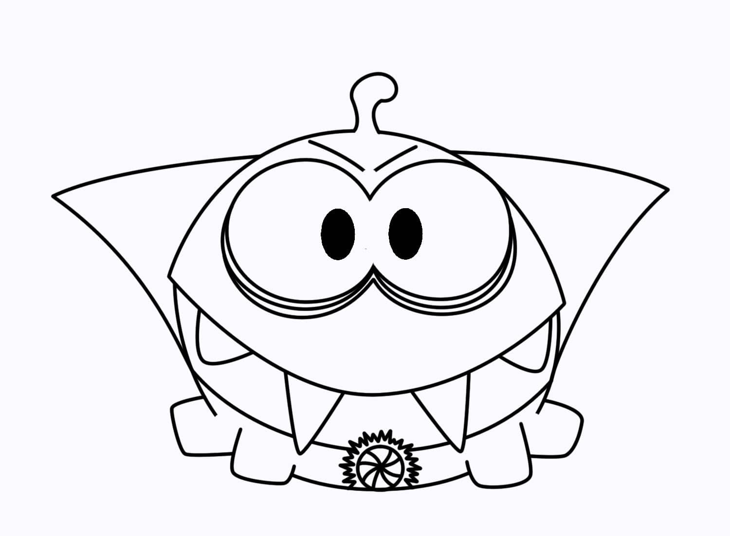 Om Nom 2 Para Colorear Imprimir E Dibujar ColoringOnly Com Om Nom 2 Para Colorear Imprimir E Dibujar ColoringOnly Com