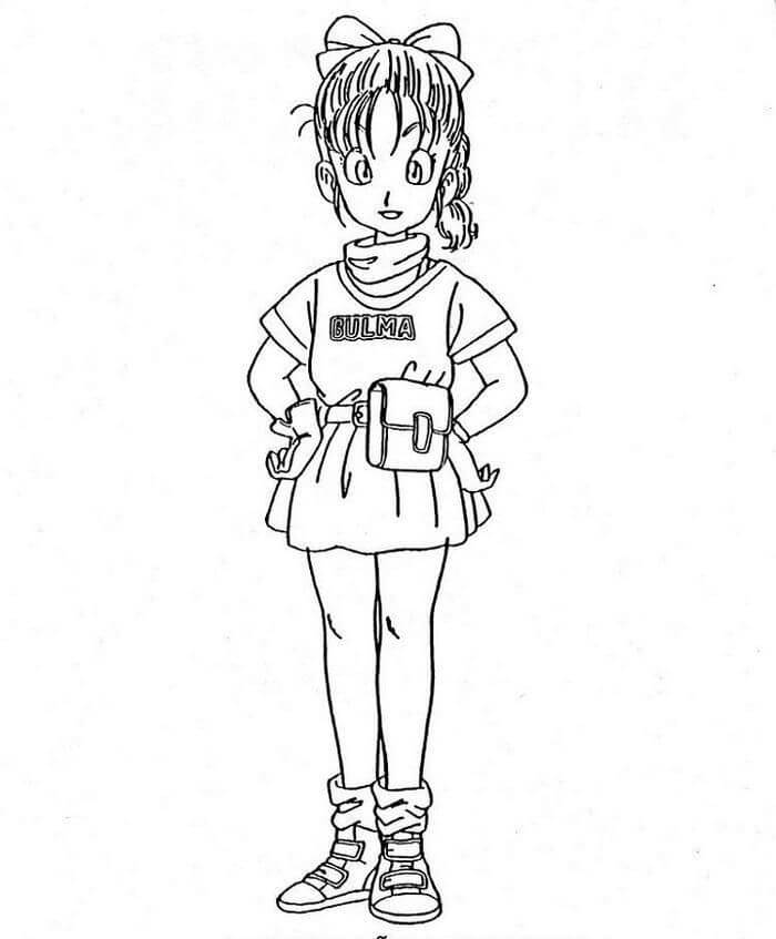 Dibujos de Bulma para colorear e imprimir– ColoringOnly.Com