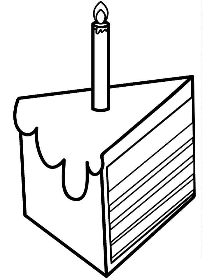Dibujos de Pastel de Cumpleaños para colorear e imprimir– ColoringOnly.Com