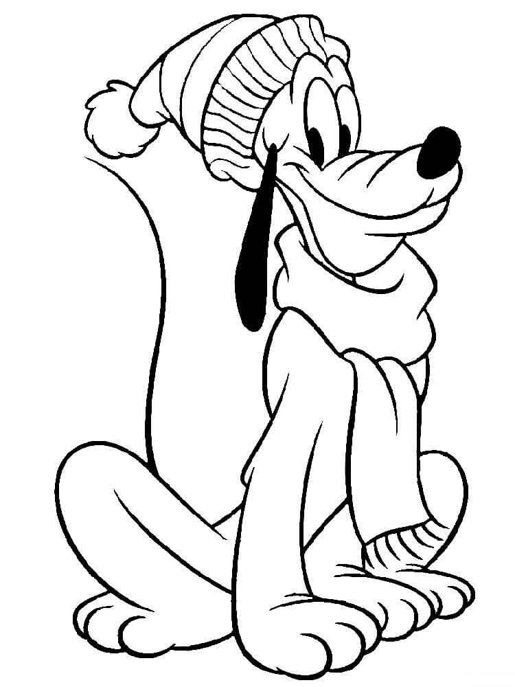 Dibujos de Pluto para colorear e imprimir– ColoringOnly.Com