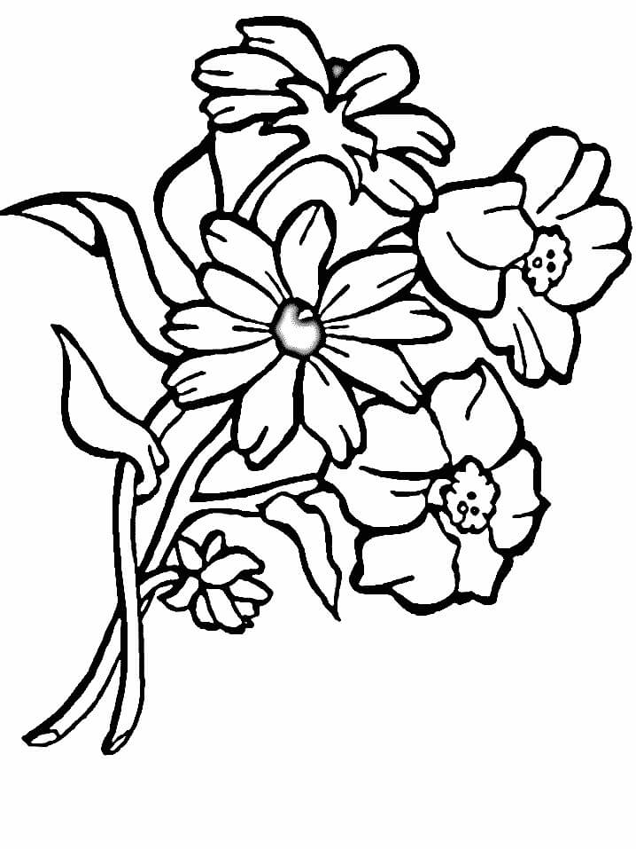 Ramo Básico para colorear, imprimir e dibujar –ColoringOnly.Com