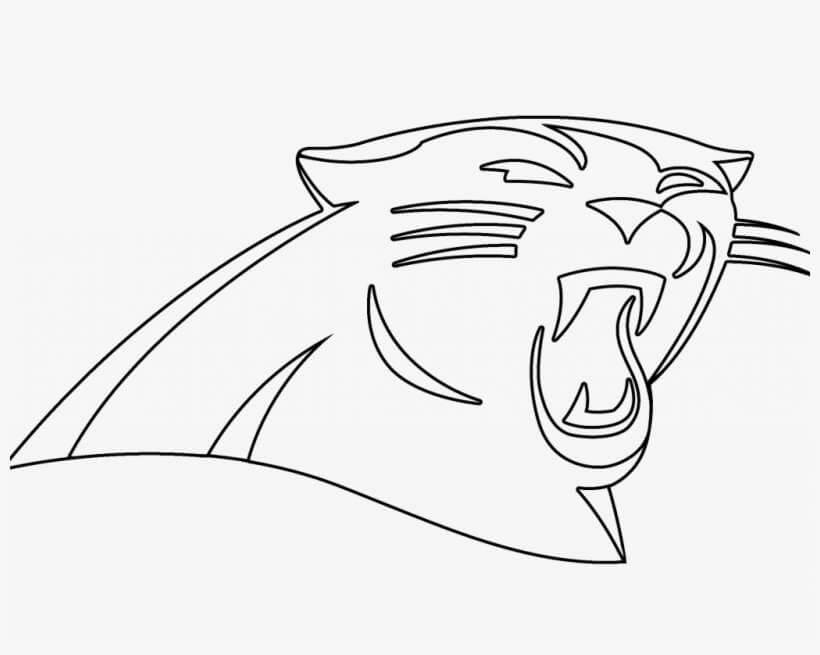 Símbolo de la Pantera para colorear, imprimir e dibujar –ColoringOnly.Com