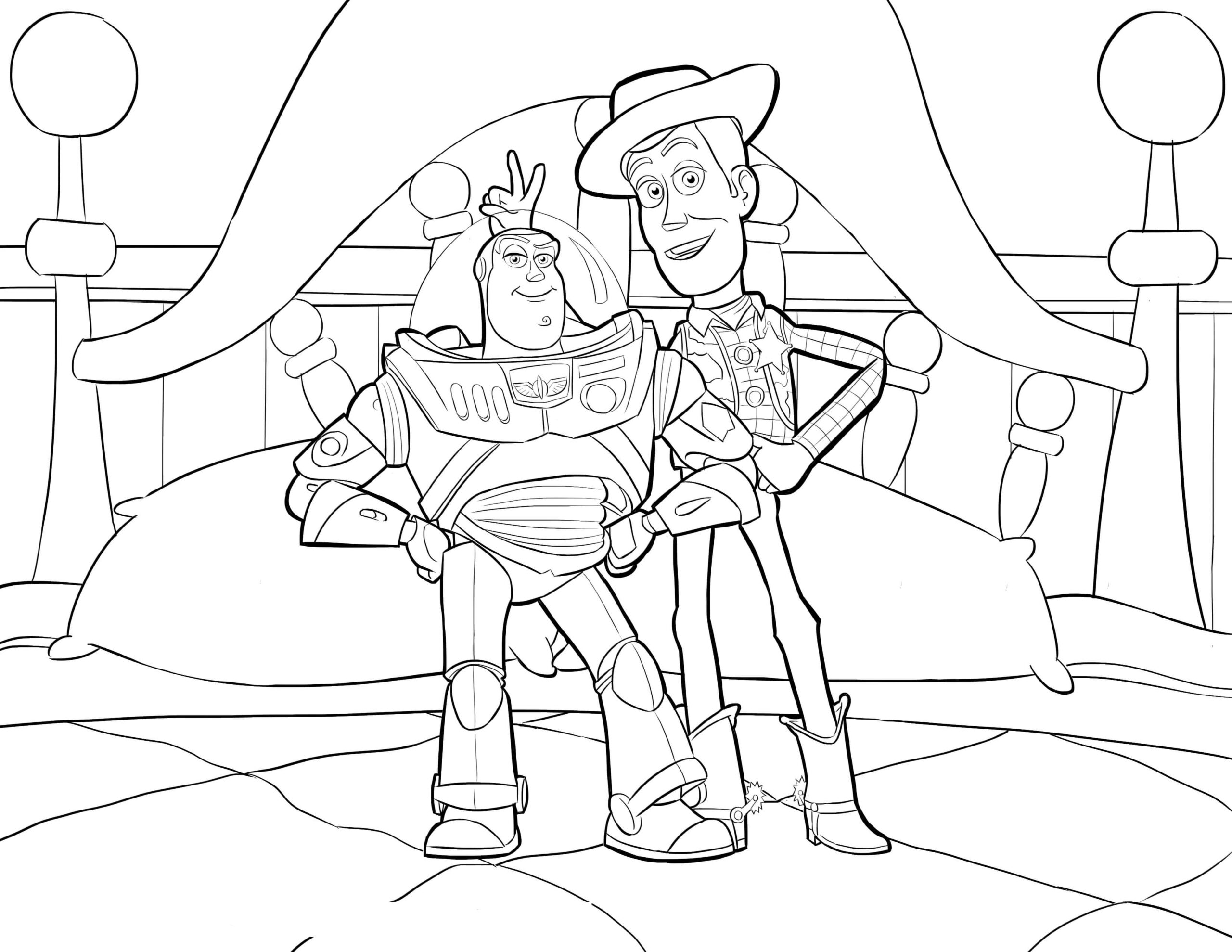 Cara De Woody Para Colorear Imprimir E Dibujar ColoringOnly Com