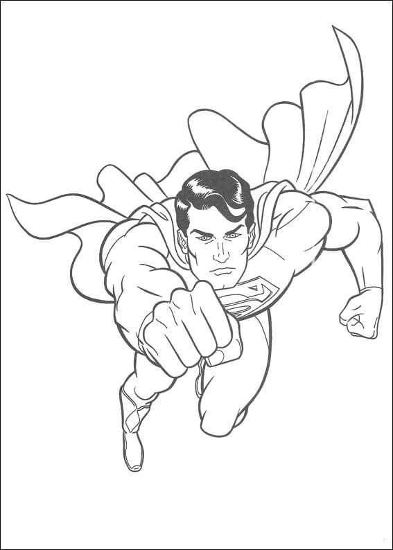 Dibujos de Superman para colorear e imprimir– ColoringOnly.Com