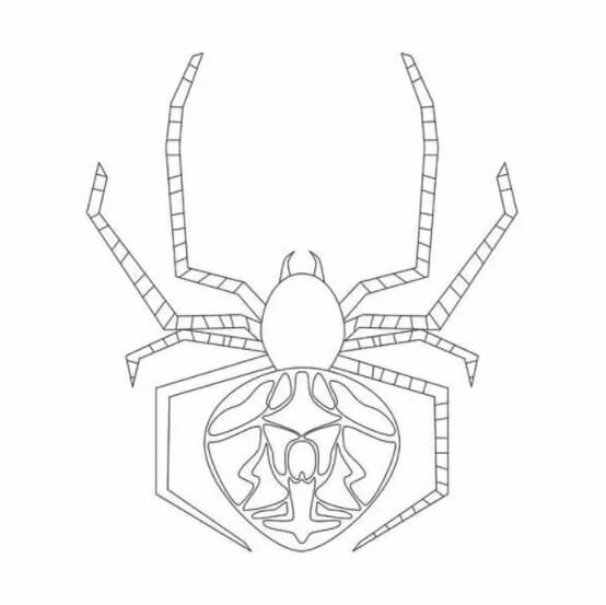 Dibujos de Araña para colorear e imprimir– ColoringOnly.Com