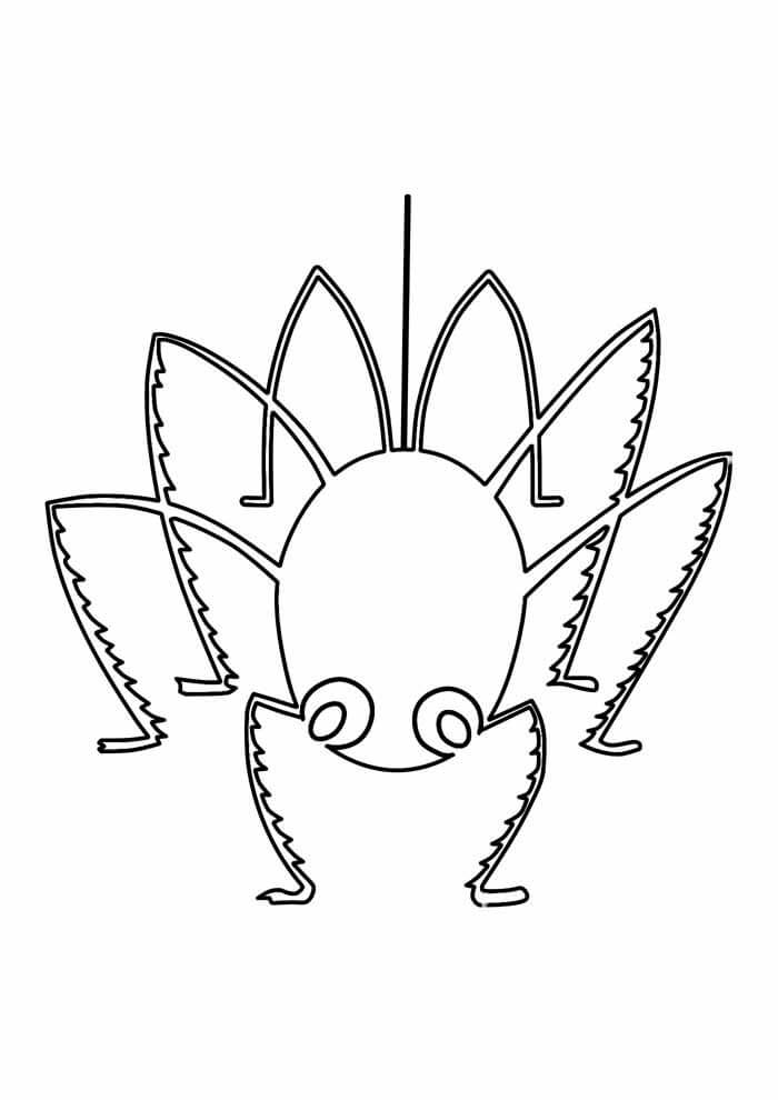 Dibujos de Araña para colorear e imprimir– ColoringOnly.Com