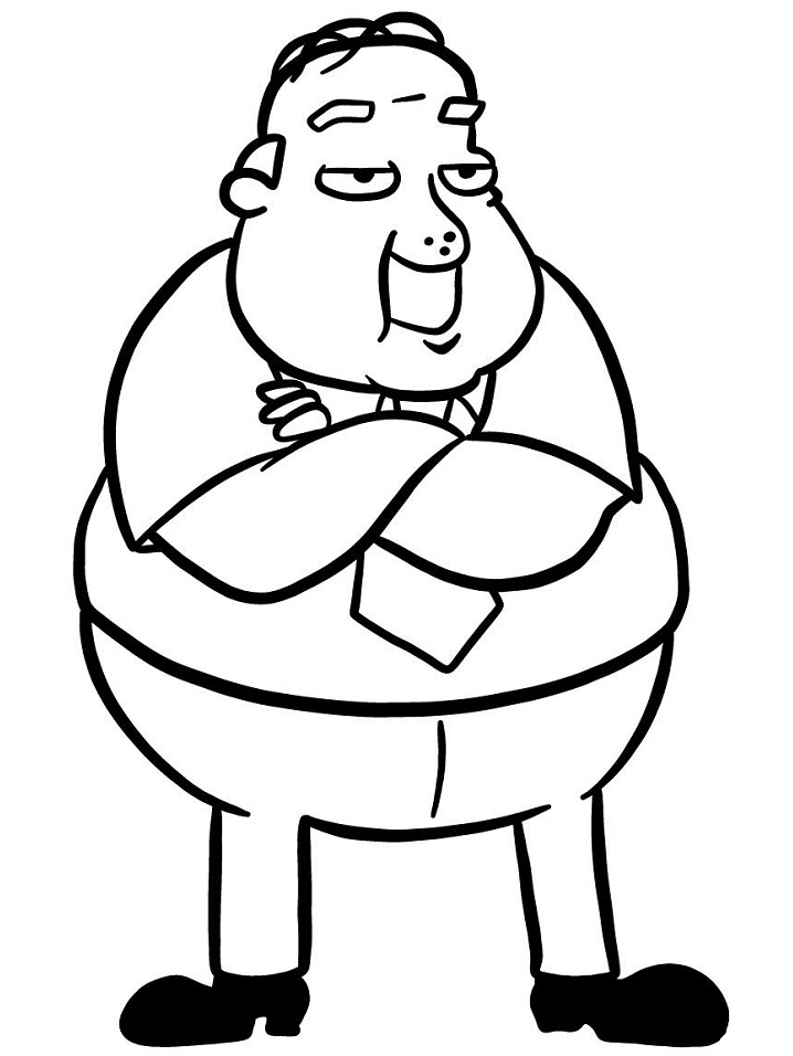 Eugene De Hey Arnold Para Colorear Imprimir E Dibujar Coloringonly Com