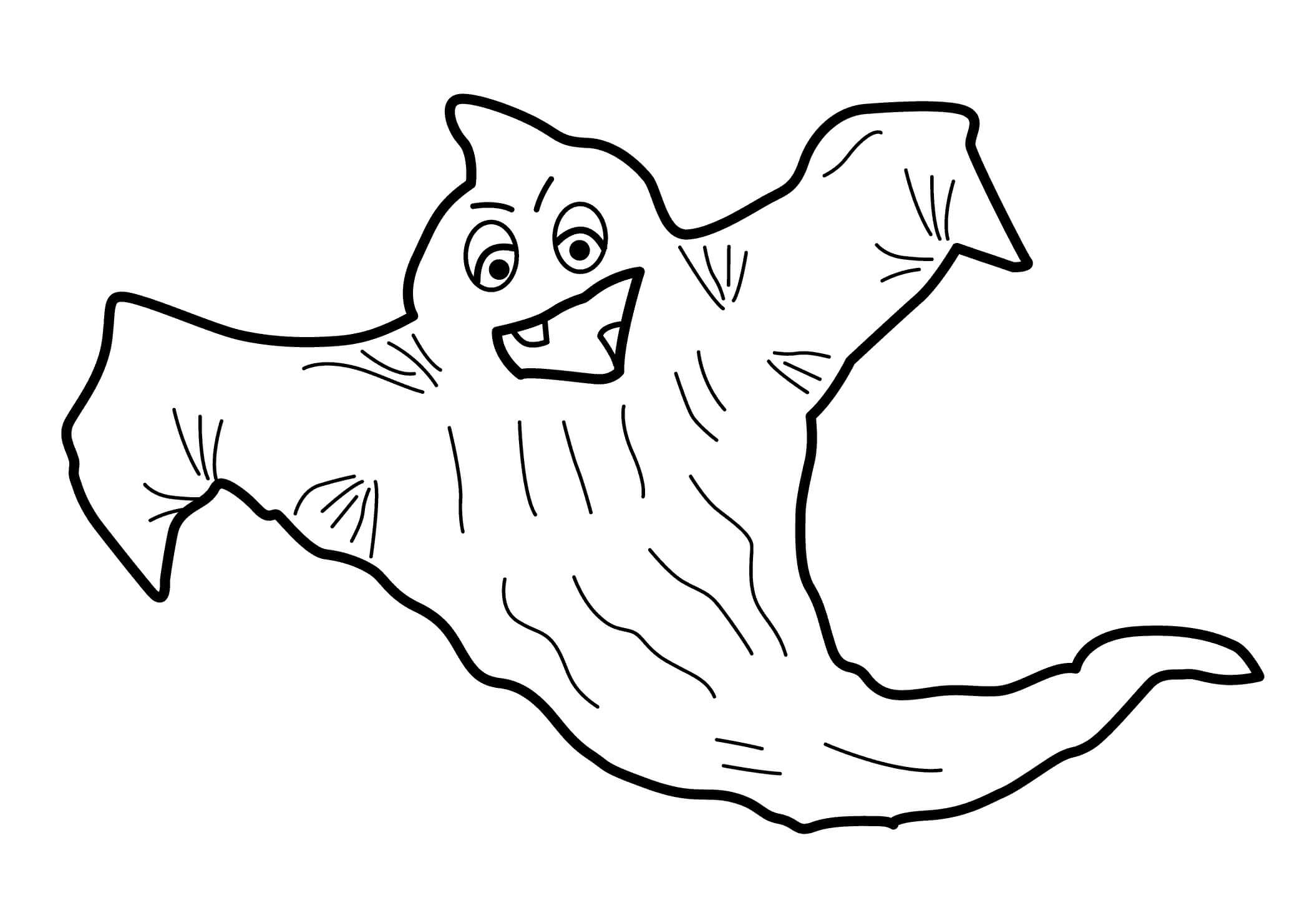 Dibujos de Fantasma para colorear e imprimir– ColoringOnly.Com