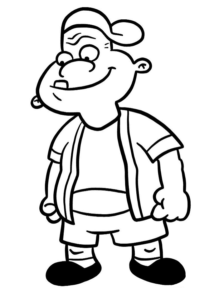 Harold Berman Para Colorear Imprimir E Dibujar Coloringonly Com
