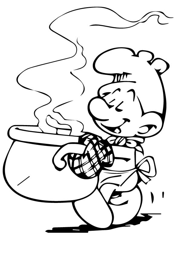 Dibujos de Los Pitufos para colorear e imprimir– ColoringOnly.Com