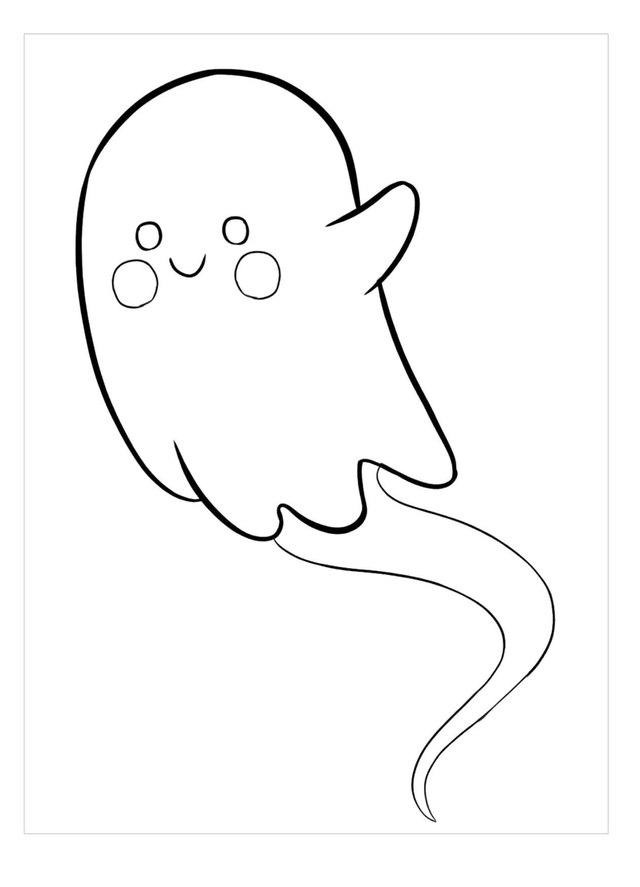 Dibujos De Fantasma Para Colorear E Imprimir Coloringonly Com