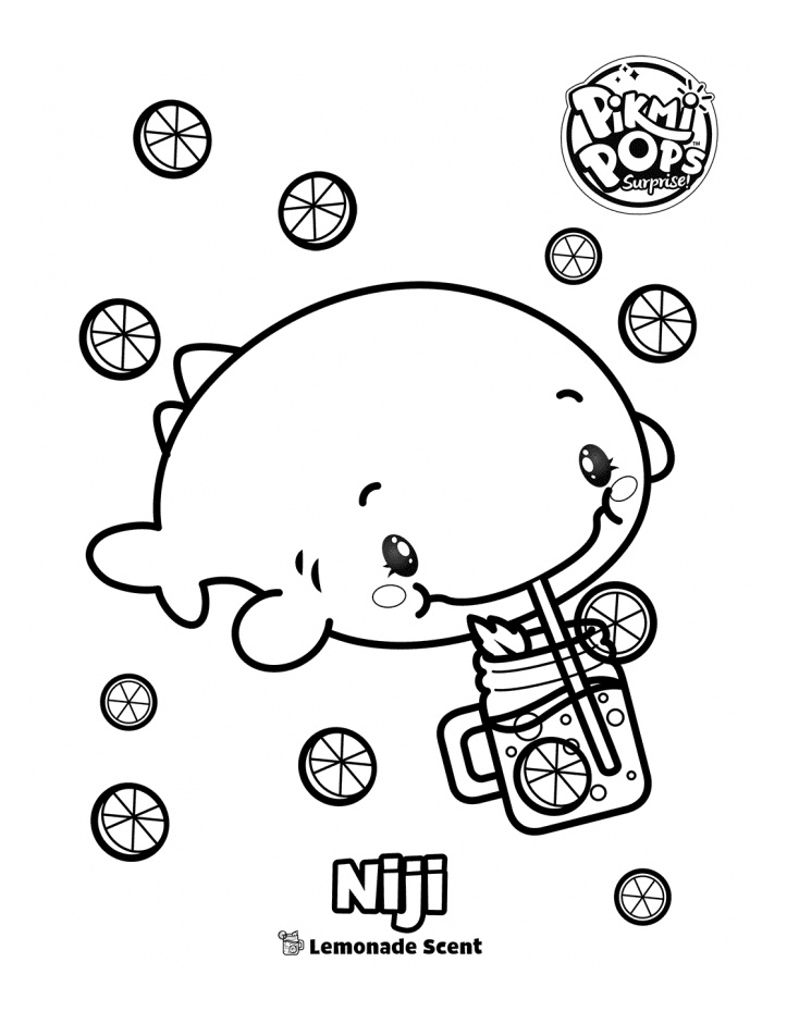 Niji Pikmi Música Pop para colorear, imprimir e dibujar –ColoringOnly.Com