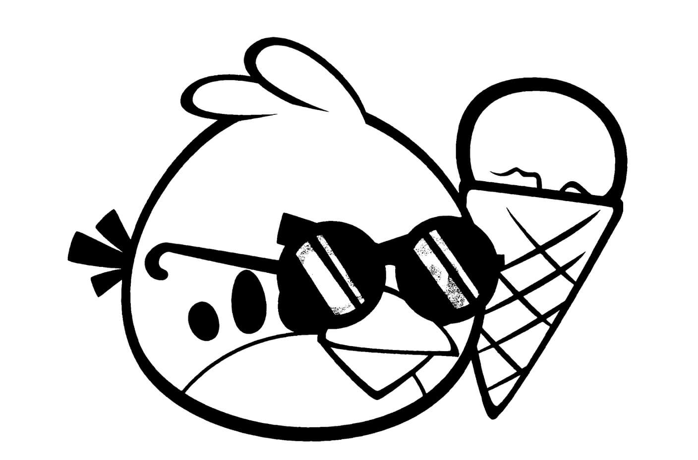 Dibujos Para Colorear De Pájaros Rojos