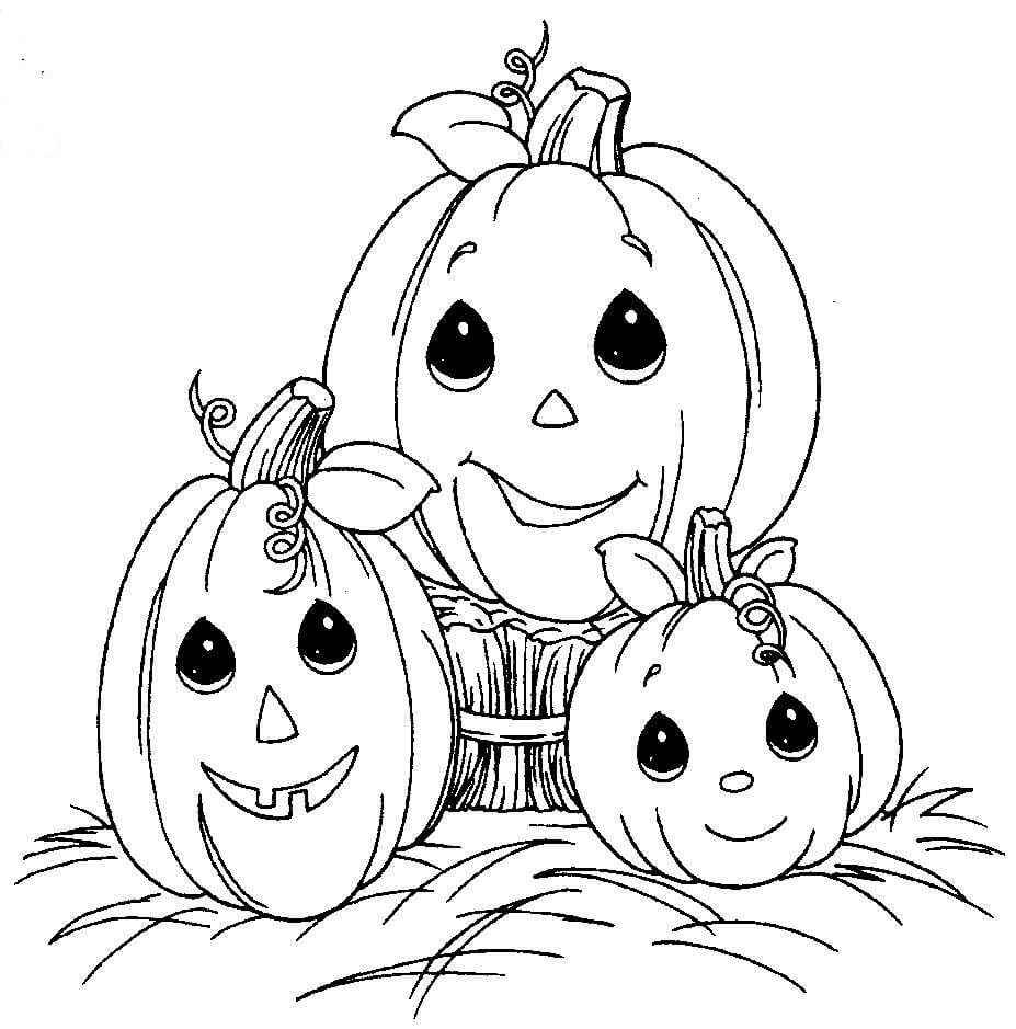 Dibujos de Calabaza para colorear e imprimir– ColoringOnly.Com