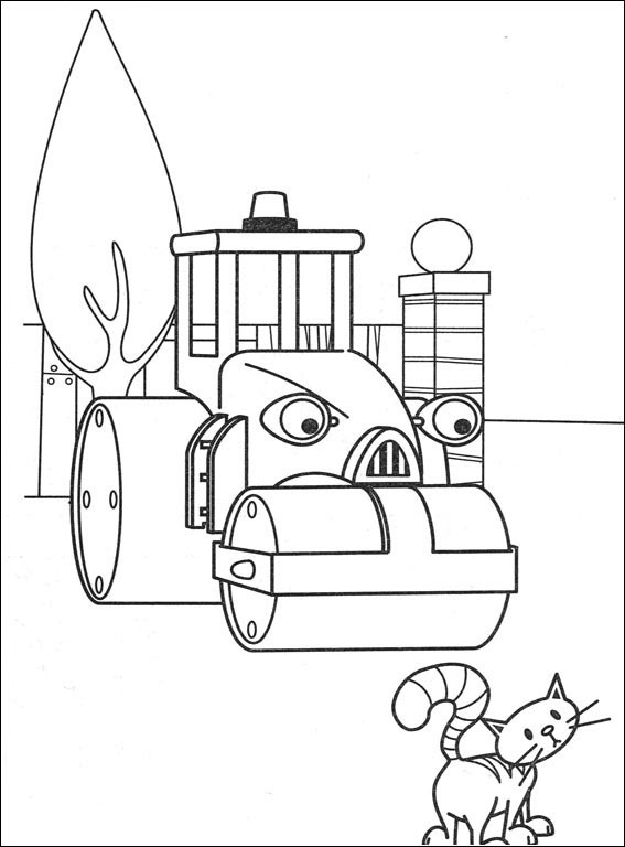 Bob The Builder Coloring Pages Lofty Definition