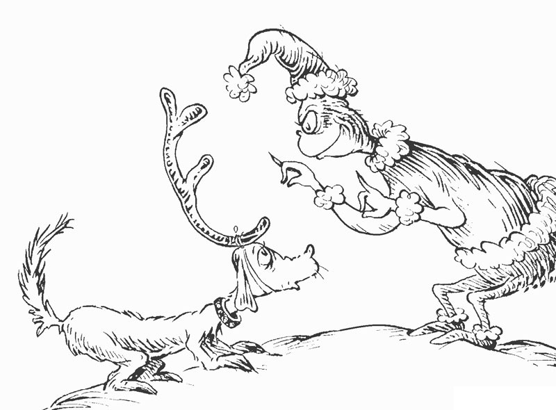 Grinch's Face Coloring Page - Free Printable Coloring Pages for Kids Grinch's Face Coloring Page - Free Printable Coloring Pages for Kids