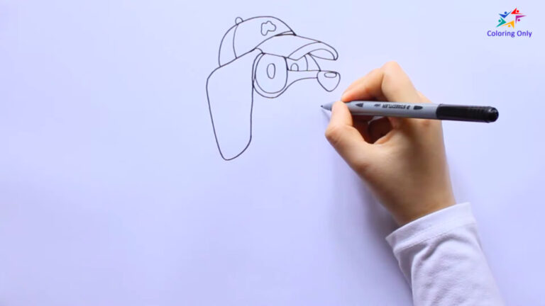 How to Draw Snickers from Bluey: A Simple Drawing Tutorial