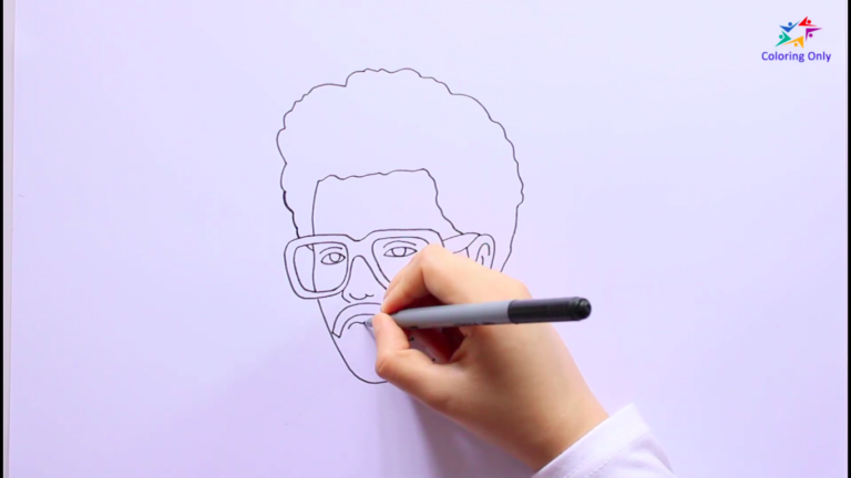 How to Draw The Weeknd: Easy Drawing Steps