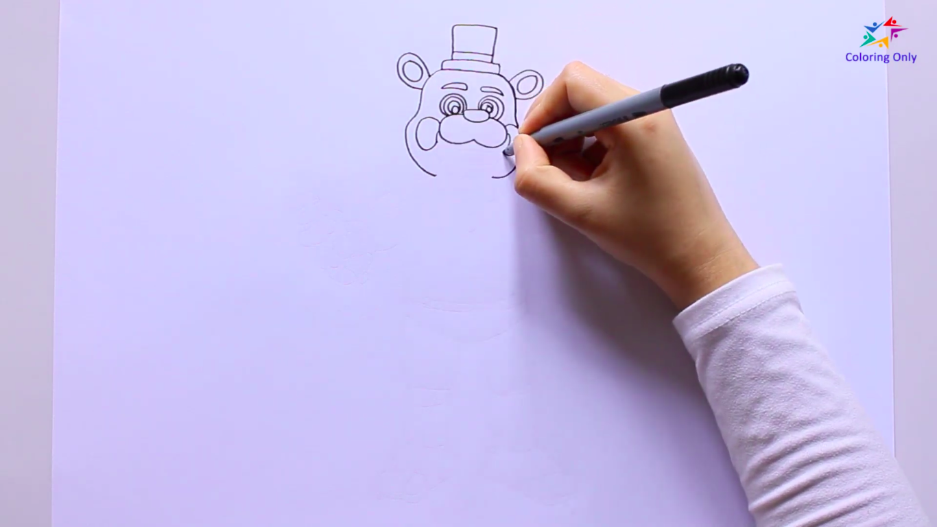 How to Draw Toy Freddy: Easy Drawing Steps