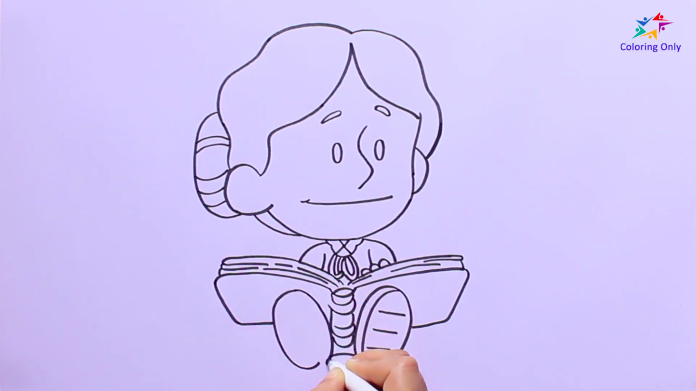 How to Draw Helen Keller: A Step-by-Step Drawing Guide