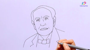 How to Draw Thomas Edison: A Step-by-Step Guide