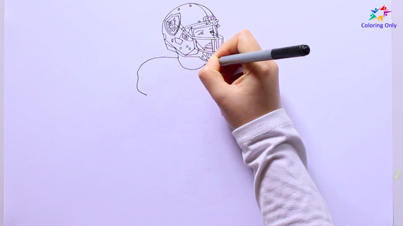 How to Draw Derek Carr: A Step-by-Step Drawing Guide