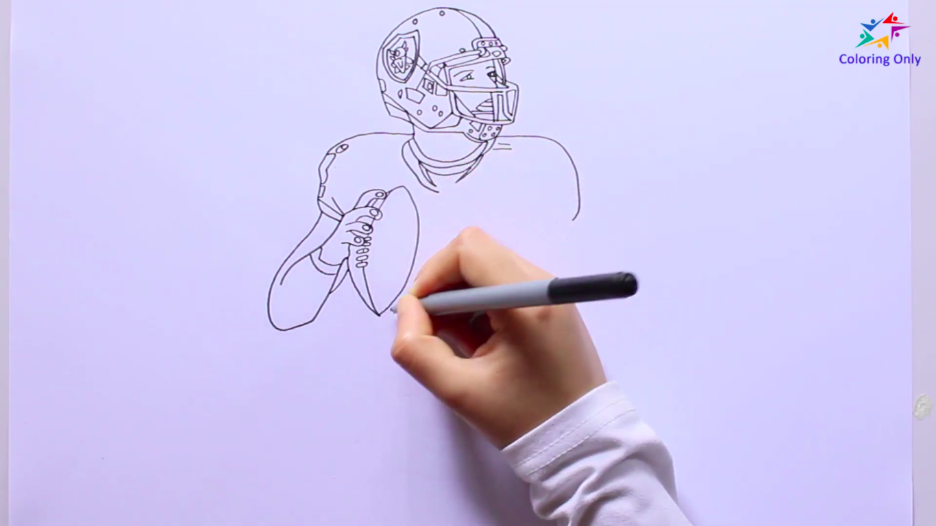 How to Draw Derek Carr: A Step-by-Step Drawing Guide