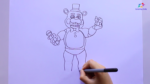 How to Draw Toy Freddy: Easy Drawing Steps