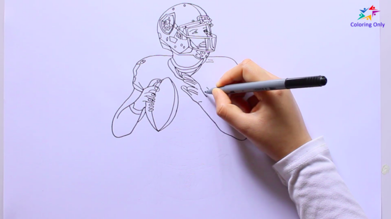 How to Draw Derek Carr: A Step-by-Step Drawing Guide