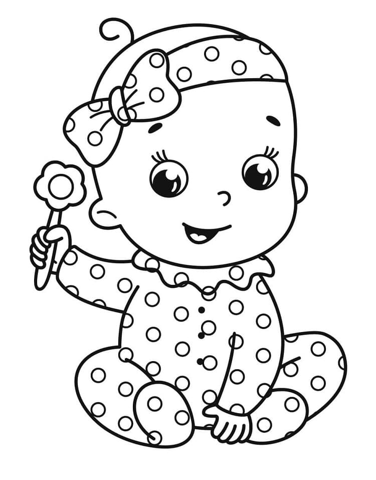 Baby Girl Smiles Coloring Page Free Printable Coloring Pages For Kids Baby Girl Smiles Coloring Page Free Printable Coloring Pages For Kids