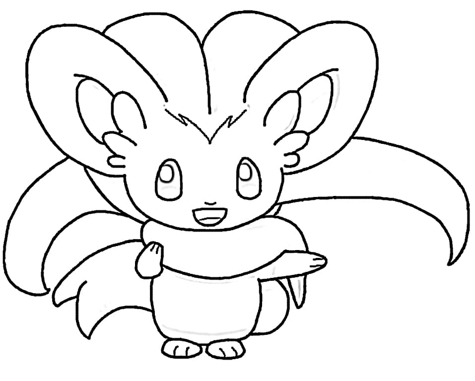 Cinccino Coloring Page Cinccino Coloring Page