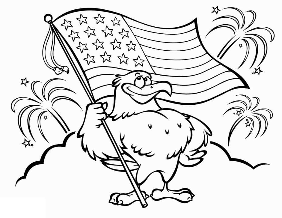 Patriotic Coloring Page Patriotic Coloring Page
