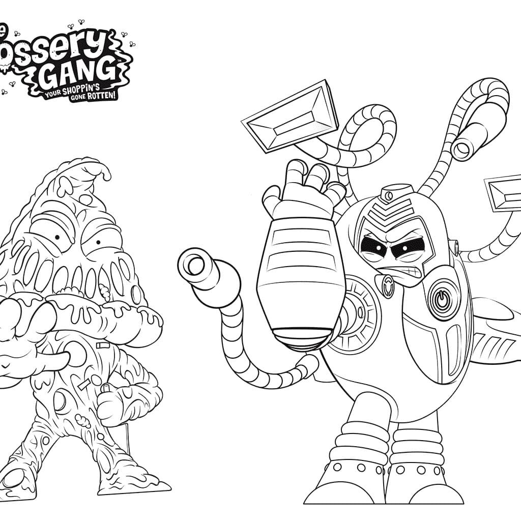The Get Along Gang Coloring Pages