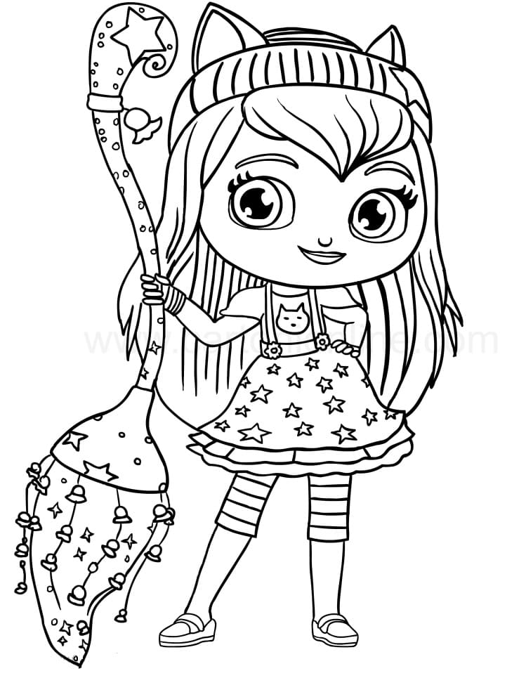 Little Charmers Coloring Page