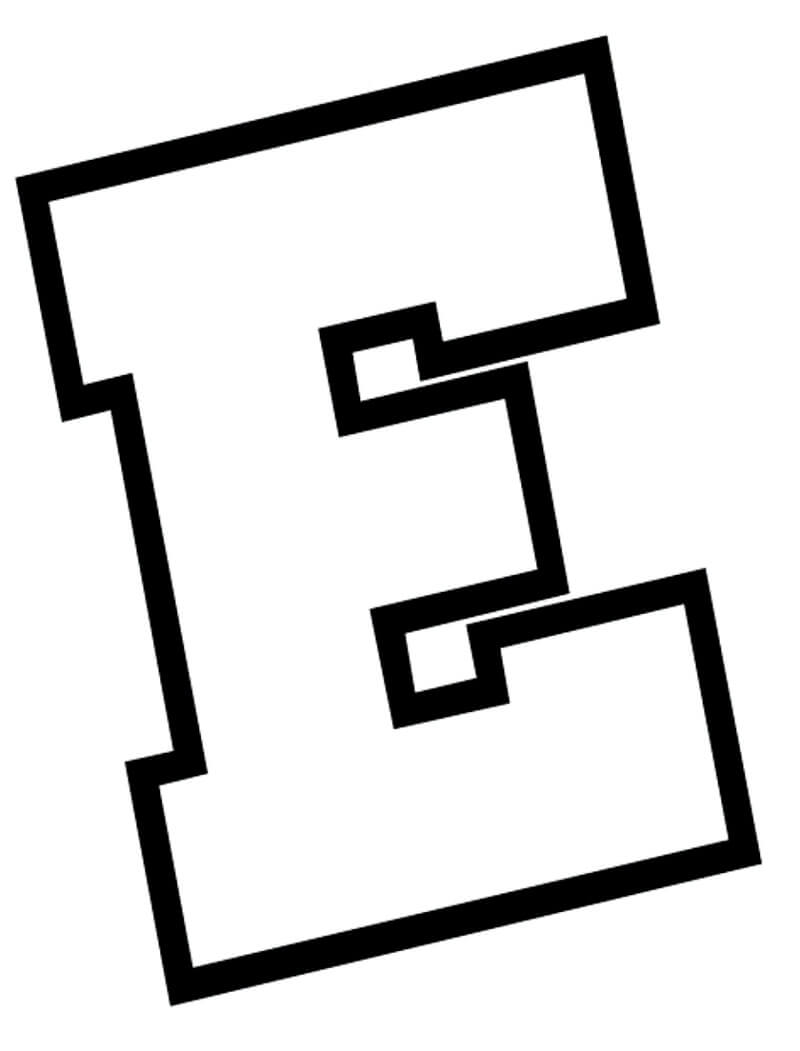 Egg Letter E Coloring Page Free Printable Coloring Pages For Kids Egg Letter E Coloring Page Free Printable Coloring Pages For Kids