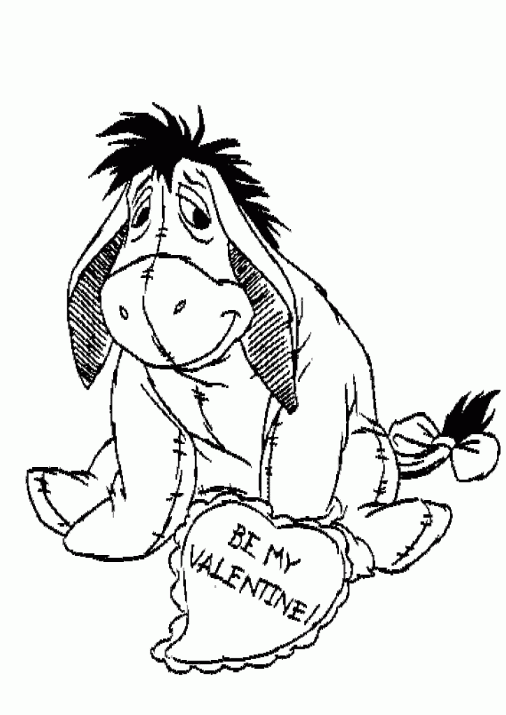 Eeyore Coloring Page Eeyore Coloring Page