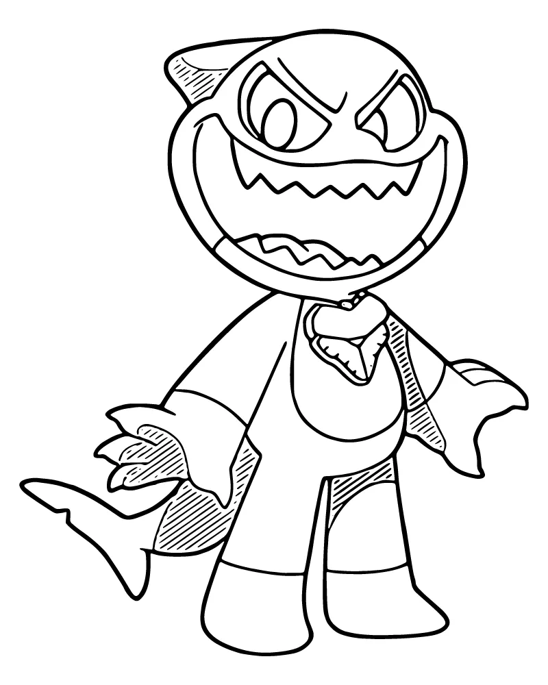 Maggie Mako Coloring Page-01