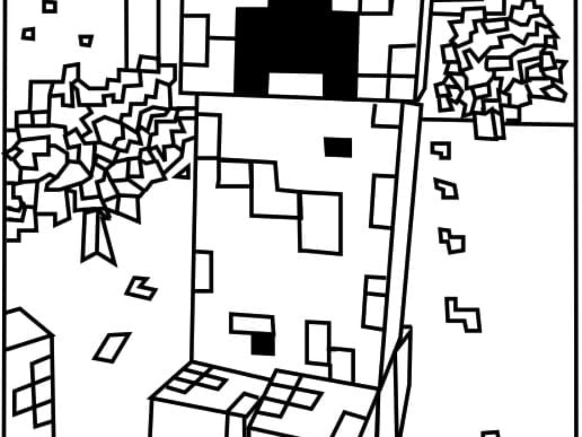Best Minecraft Creeper Coloring Pages Free Printable The Best Free