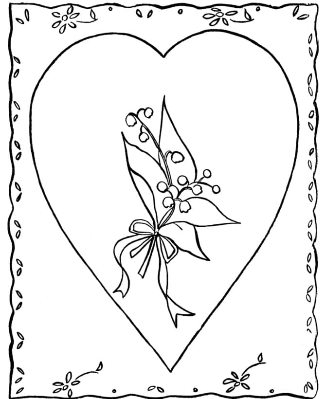 Lovely Valentine Card Coloring Page Free Printable Coloring Pages For Lovely Valentine Card Coloring Page Free Printable Coloring Pages For