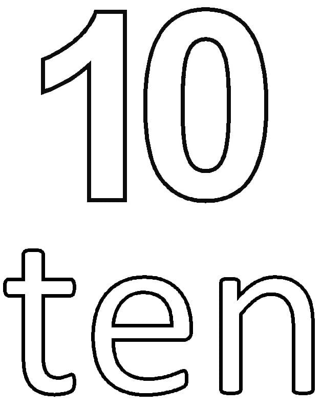 Cartoon Number 10 Coloring Page Free Printable Coloring Pages For Kids Cartoon Number 10 Coloring Page Free Printable Coloring Pages For Kids