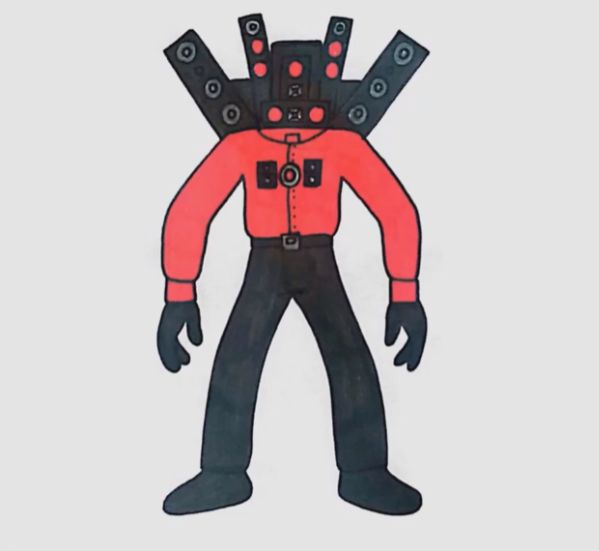 Titan Speaker Man Colored