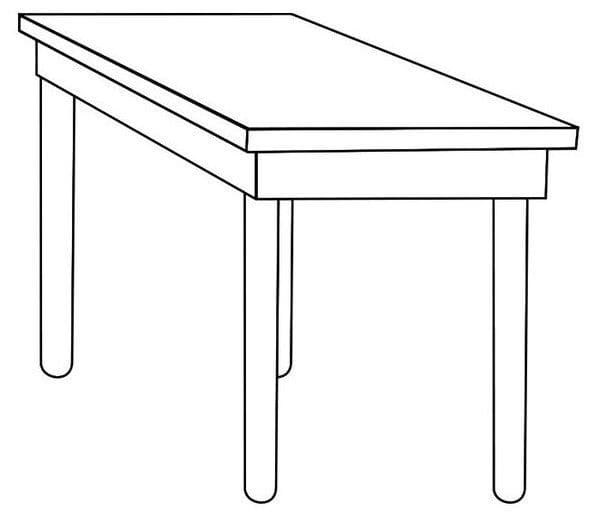 Spre Deosebire De Hotel Ignoran Table Coloring Page Extraordinar