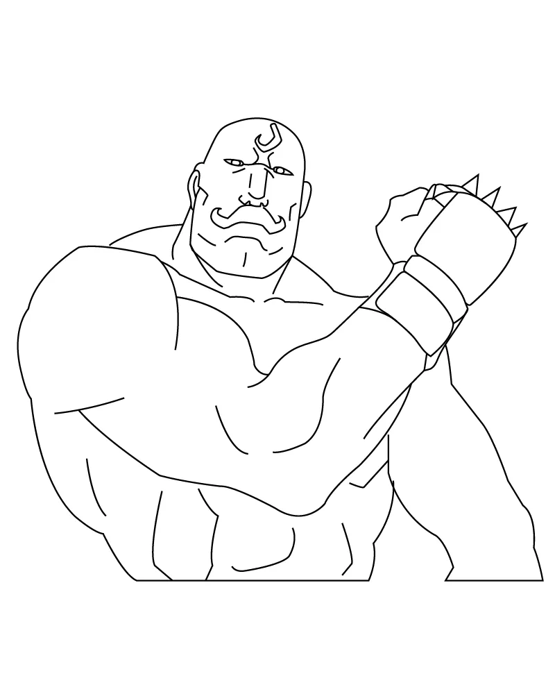 Fullmetal Alchemist Coloring Page