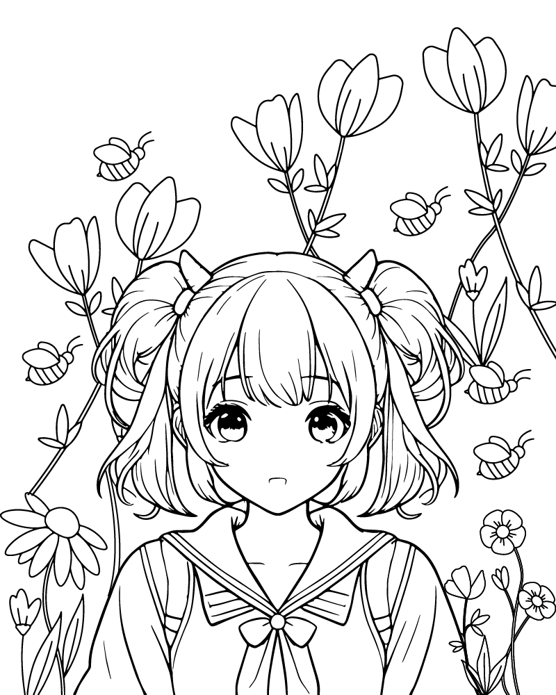 Blooming Anime Charm