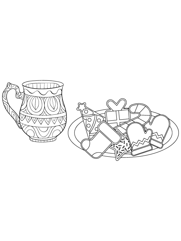 Christmas Cookie Best Coloring