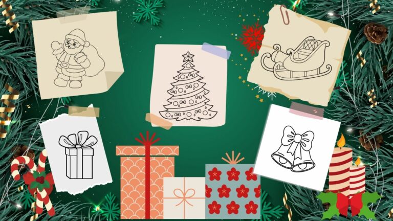 How to Host a Christmas Coloring Party with Your Friends and Family