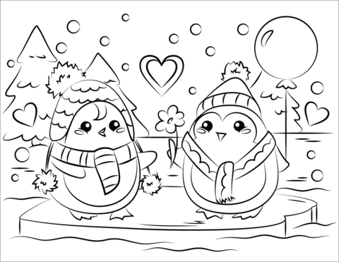 The Best Coloring Pages for Winter: A Fun and Creative Way to Enjoy the ...