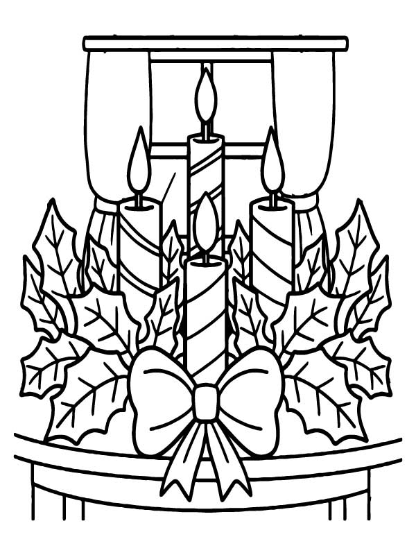 Decorative Christmas Candles